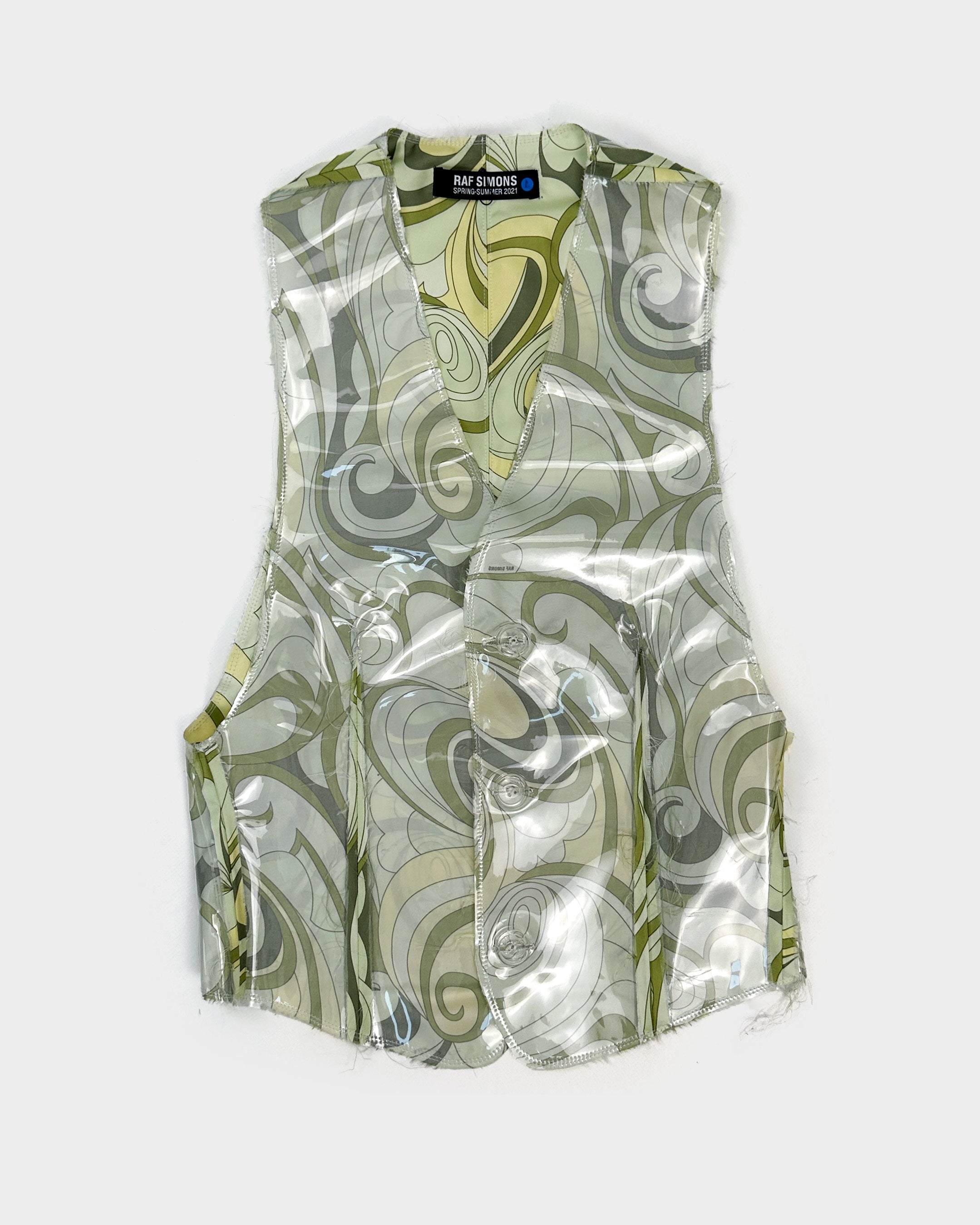 Raf Simons Reversible Vest Sample s/s 2021 – Vintage TTS